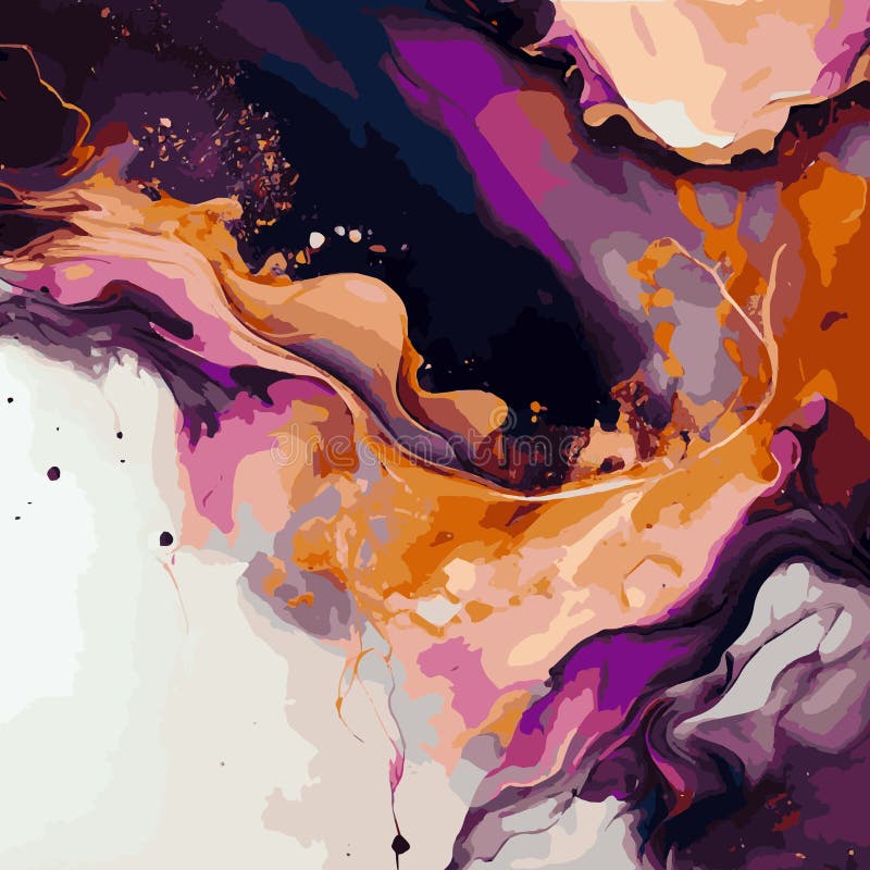 Marble Texture Design, Colorful Multicolored Marble Surface, Curved ...