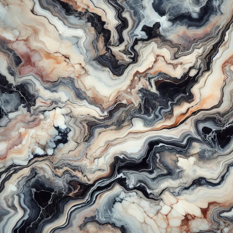 Marble Texture with Intricate Swirling Patterns Stock Photo - Image of ...