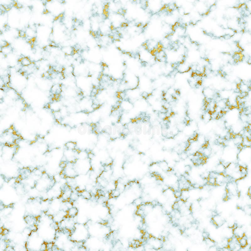 Marble Texture of Light Gray Tones with Gold Stock Illustration ...
