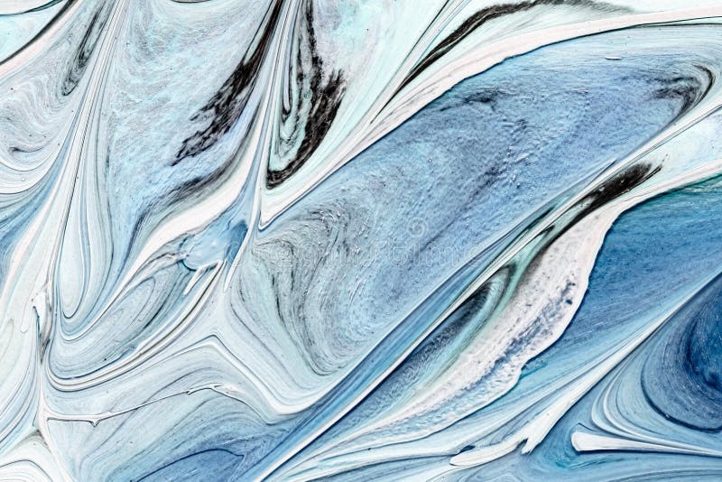 Marble Texture Paint Art Abstract. Marbling Water Stock Photo - Image ...