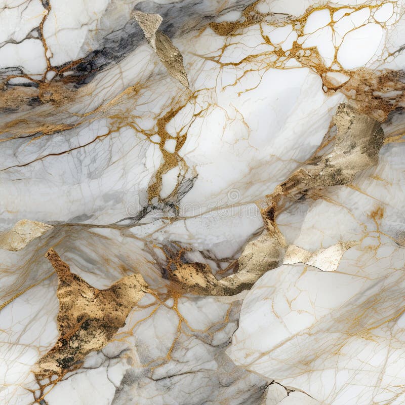 Marble Texture Seamless Pattern Stock Illustration - Illustration of ...