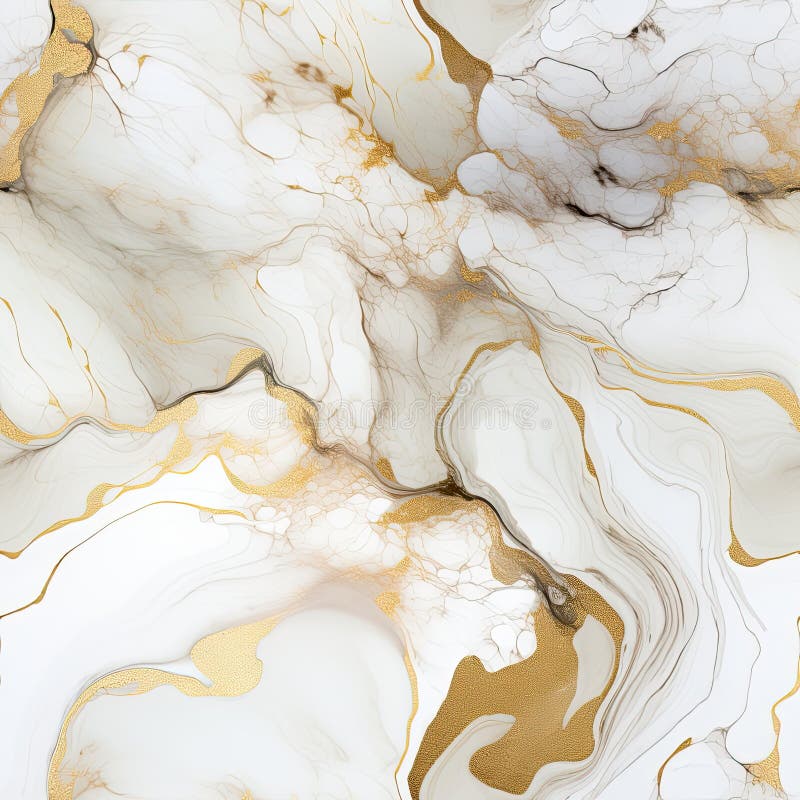 Marble Texture Seamless Pattern Stock Illustration - Illustration of ...