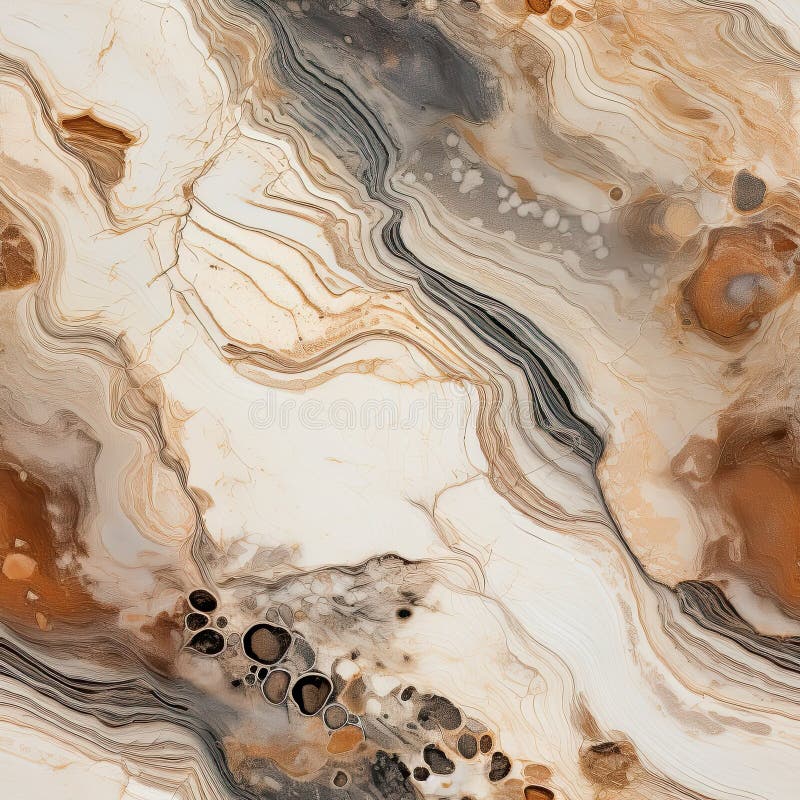 Marble Texture Seamless Pattern Stock Illustration - Illustration of ...