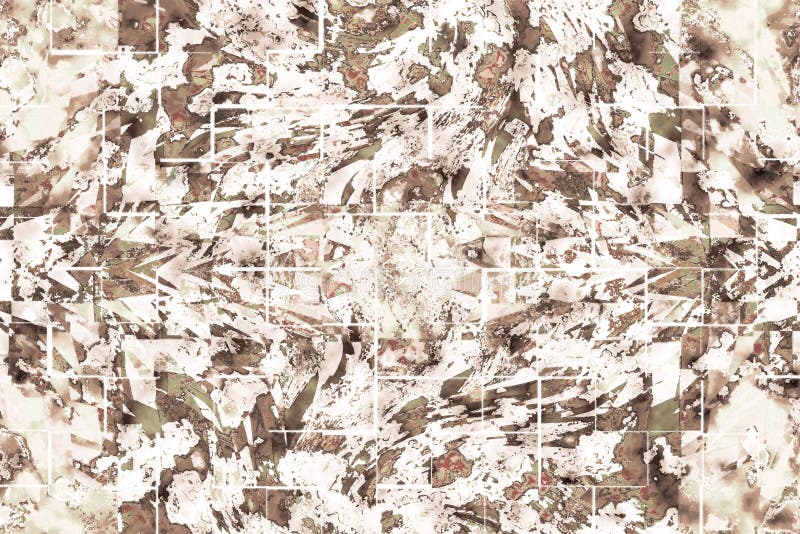 Marble Texture Square Shape Abstract Art Stock Illustration ...