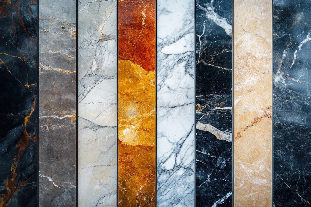 Marble Textures Collection stock photo. Image of color - 375486370