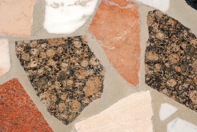 Marble Tile Mosaic stock image. Image of terracotta, orange - 5816439