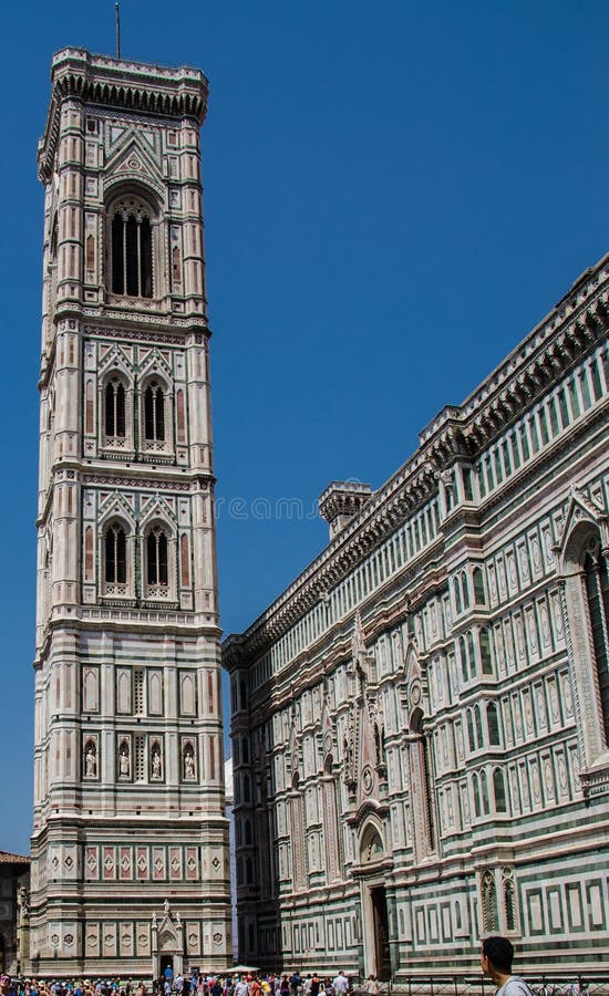 Giotto S Bell Tower in Florence, Italy Stock Image - Image of decor ...