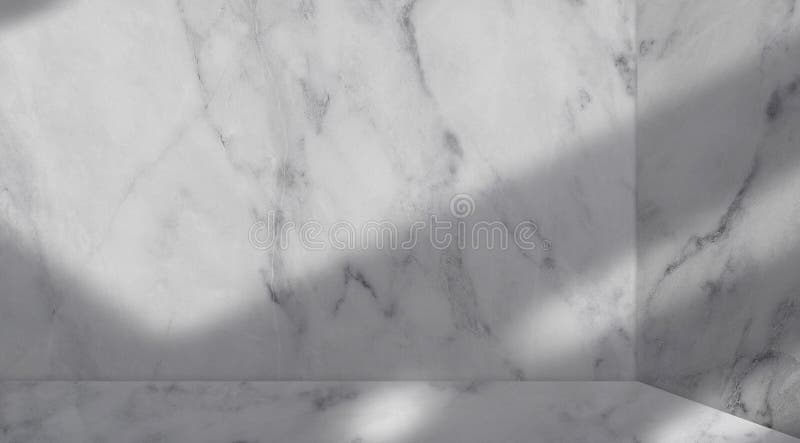 Marble Wall Texture with Shadow Effect from Window,Studio Background ...