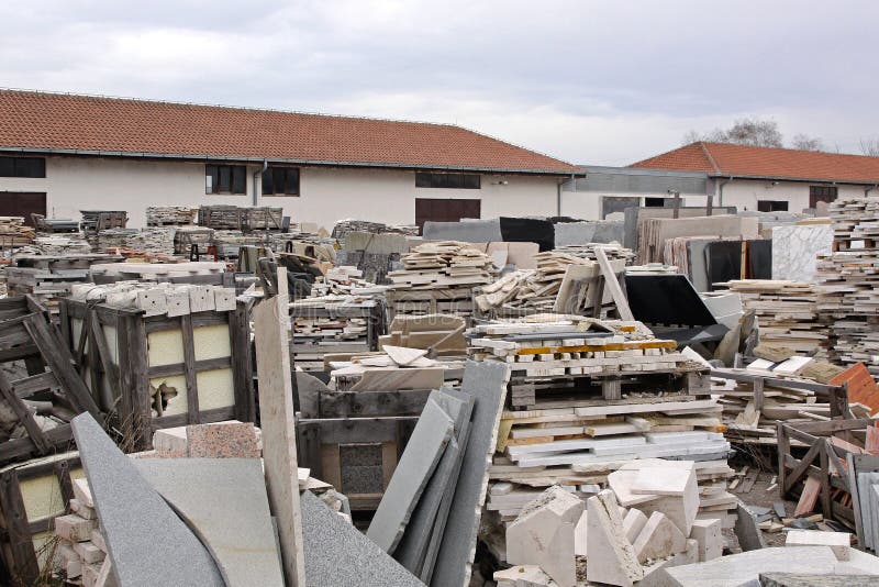 Warehouse marble stock image. Image of construction, sheets - 13961469
