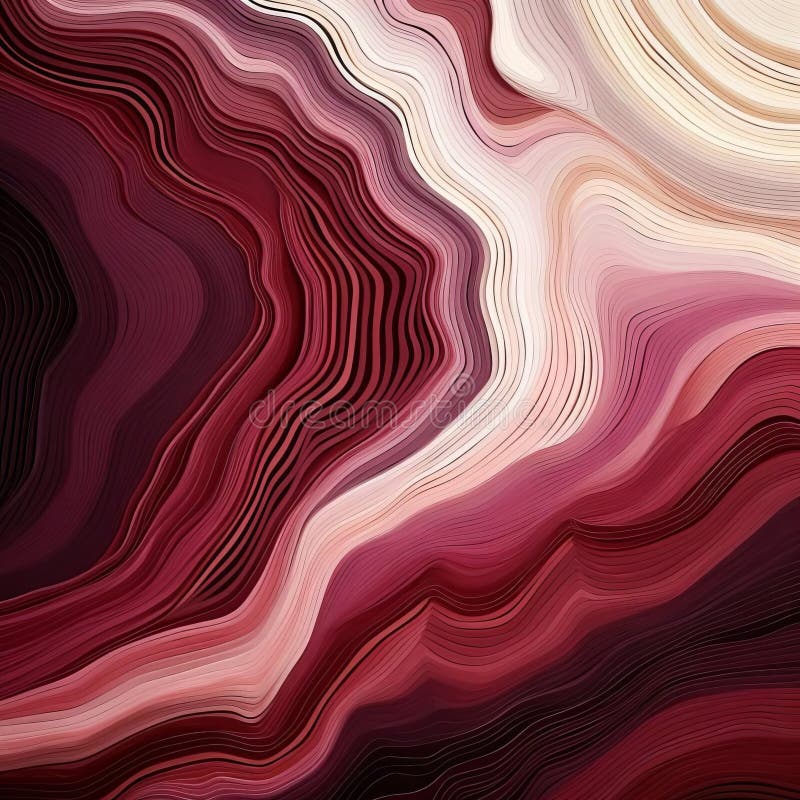 Marble Waves: a Bold and Colorful Digital Design with Psychological ...