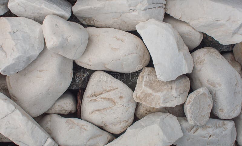 Marble white pebbles stock photo. Image of ground, group - 72785952