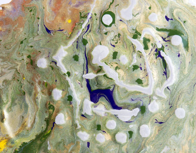 Marbled Abstract Background. Liquid Marble Pattern. Colorful Marble ...