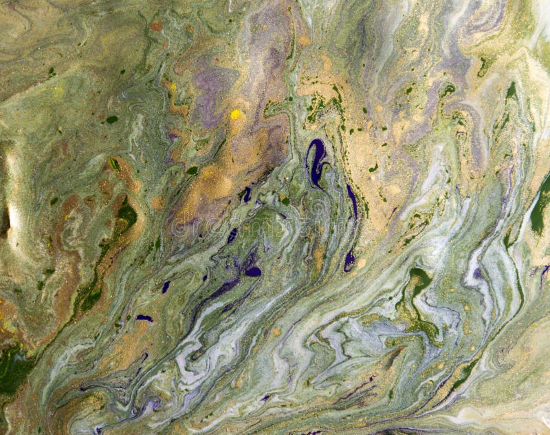 Marbled Abstract Background. Liquid Marble Pattern. Colorful Marble ...