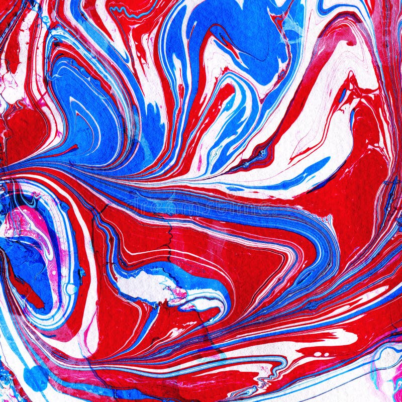 Marbled Paper Texture. Handmade Fashion Background. Bright Colors Stock ...