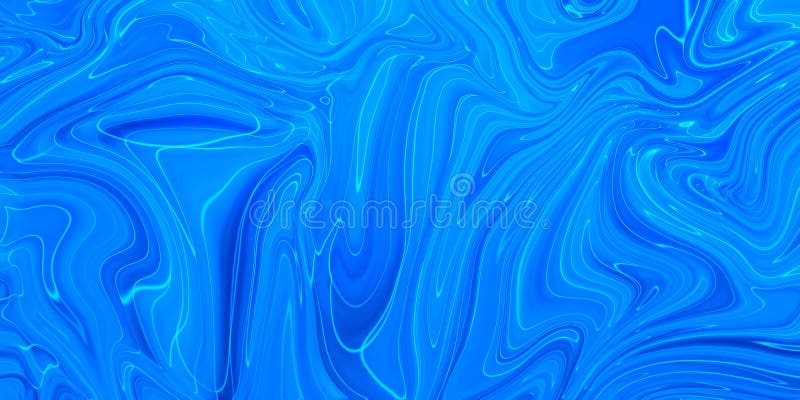 Marbled Blue Abstract Background. Liquid Marble Pattern. Stock ...
