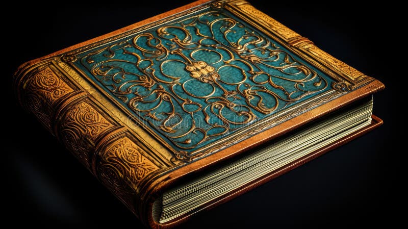 Marbled old book texture stock illustration. Illustration of luxurious ...