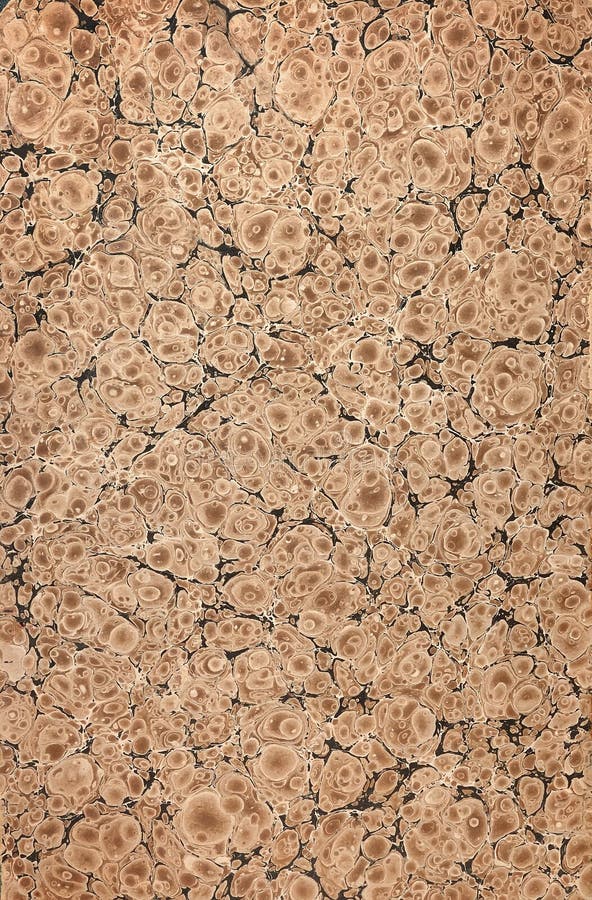 Marbled Antique Book End Paper Texture Stock Photo - Image of spot ...