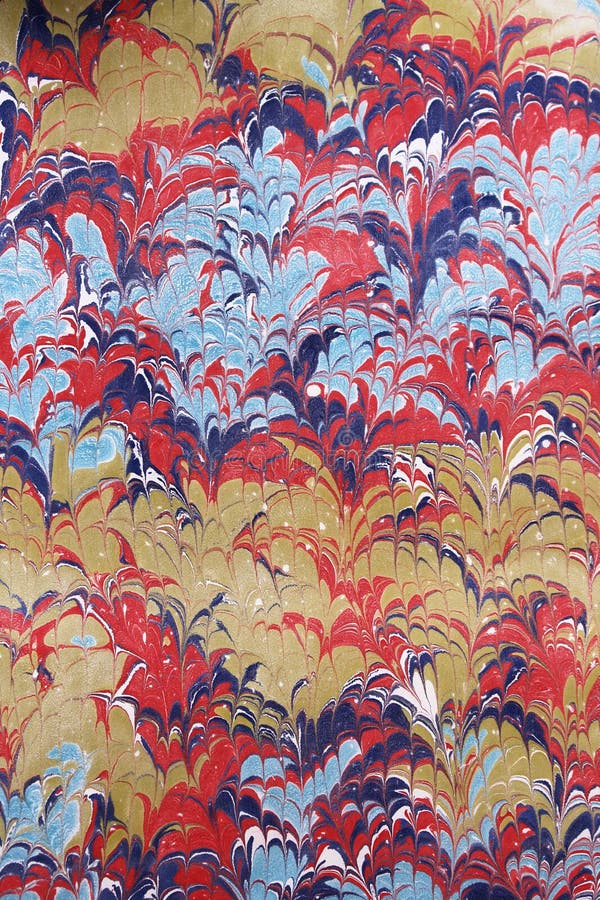 Marbled paper artwork stock illustration. Illustration of bind - 7180105