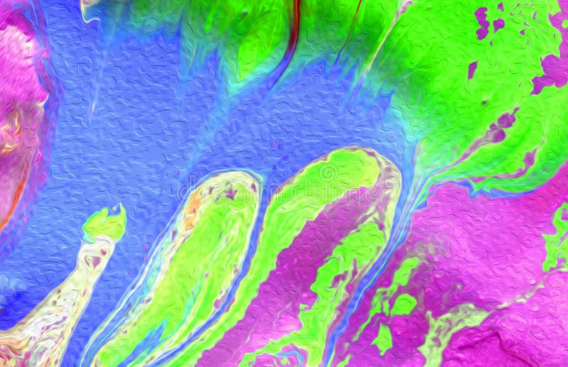 Marbled Paper Technique. Marbleized, Marbling. Stock Photo - Image of ...