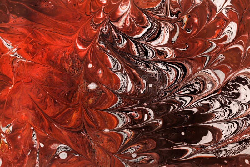 Marbled paper technique stock image. Image of marbleized - 40973897