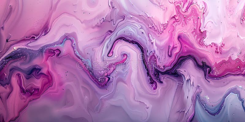 Marbled Purple and Pink Patterns Creating a Fluid Design with Intricate ...