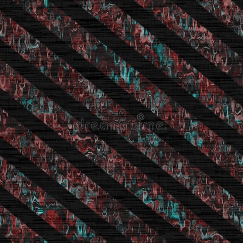 Marbled Rustic Blotch Stripe Woven Pattern Background. Worn Blue Red ...