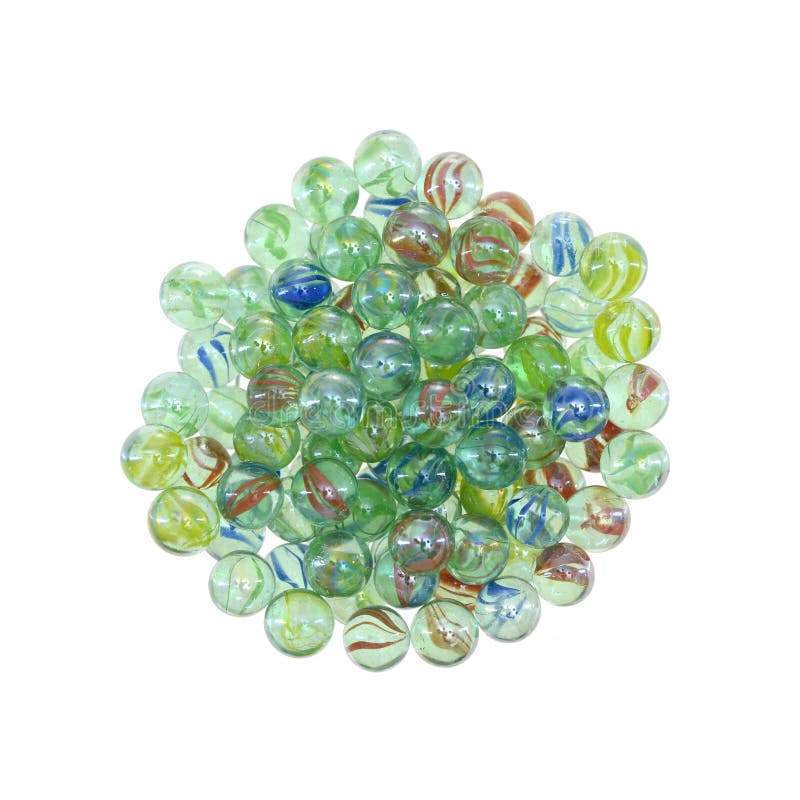 Isolated Marbles stock image. Image of glass, marbles - 17029657