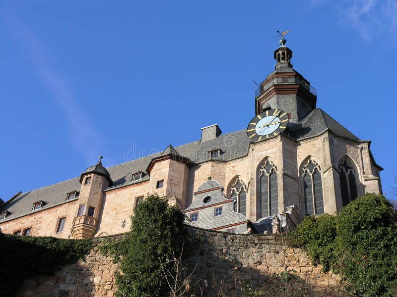Marburg Castle stock image. Image of benchmark, palace - 1775631