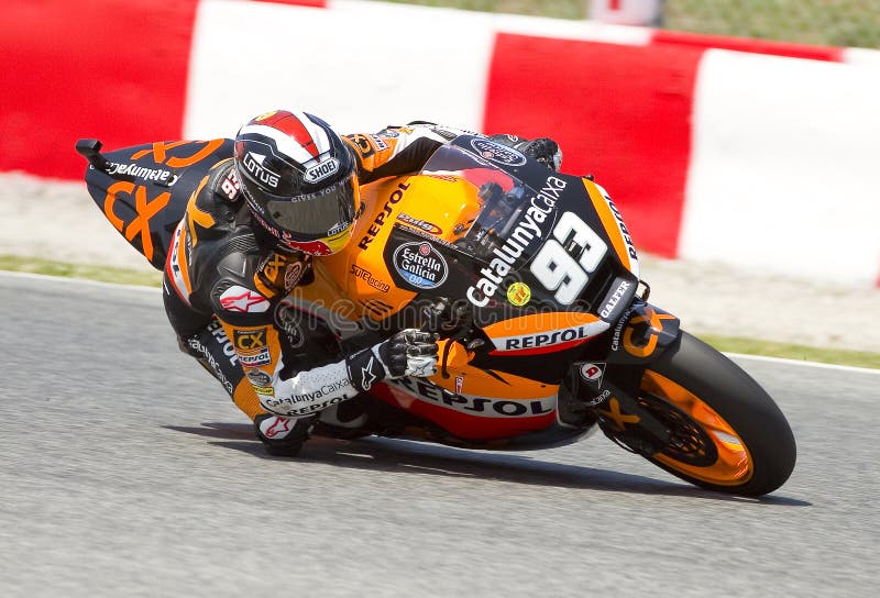 Marc Marquez racing editorial photography. Image of motorcycle - 25546937