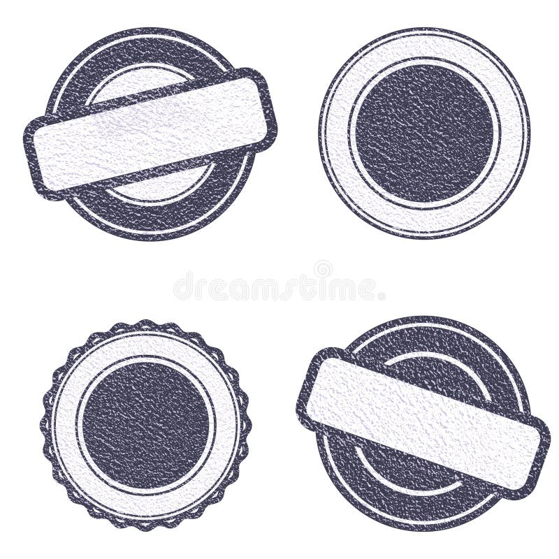 Marca vectorial sin texto ilustración del vector. Ilustración de rojo ...