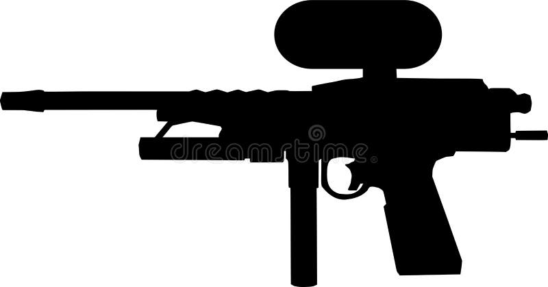Marcador de Paintball ilustración del vector. Ilustración de aislado ... Marcador de Paintball ilustración del vector. Ilustración de aislado ...