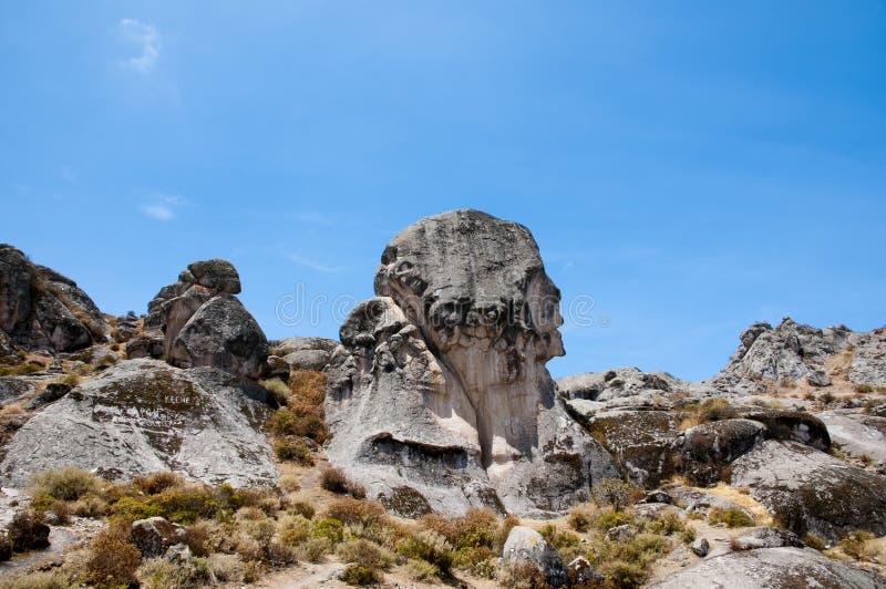 Marcahuasi Stone Forest - Peru Stock Image - Image of forest, curious ...