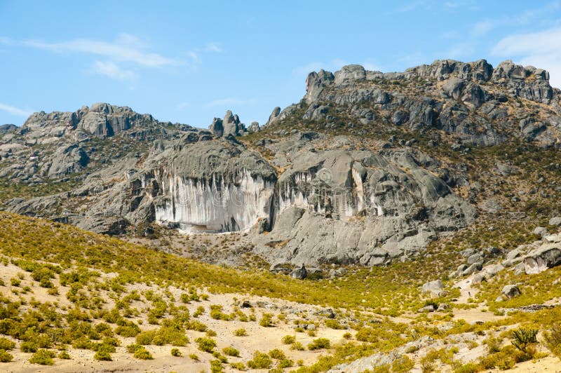 Marcahuasi Stone Forest - Peru Stock Photo - Image of eerie, forest ...