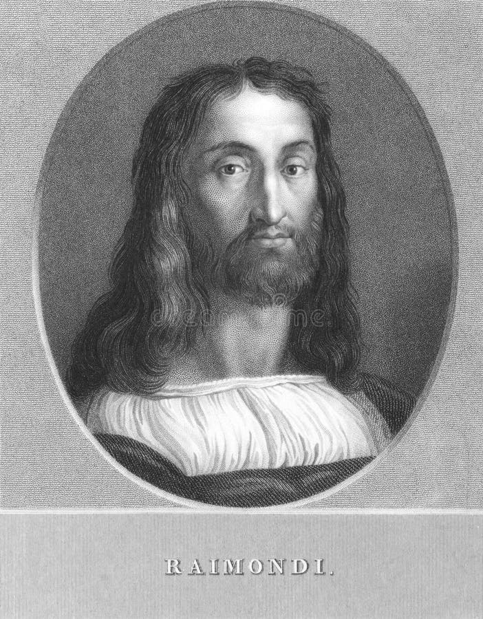 Marcantonio Raimondi foto de archivo editorial. Imagen de hombre - 19445723