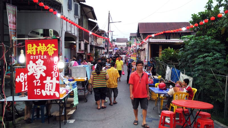 Marché De Nuit De Machap Baru Image stock éditorial - Image du ...