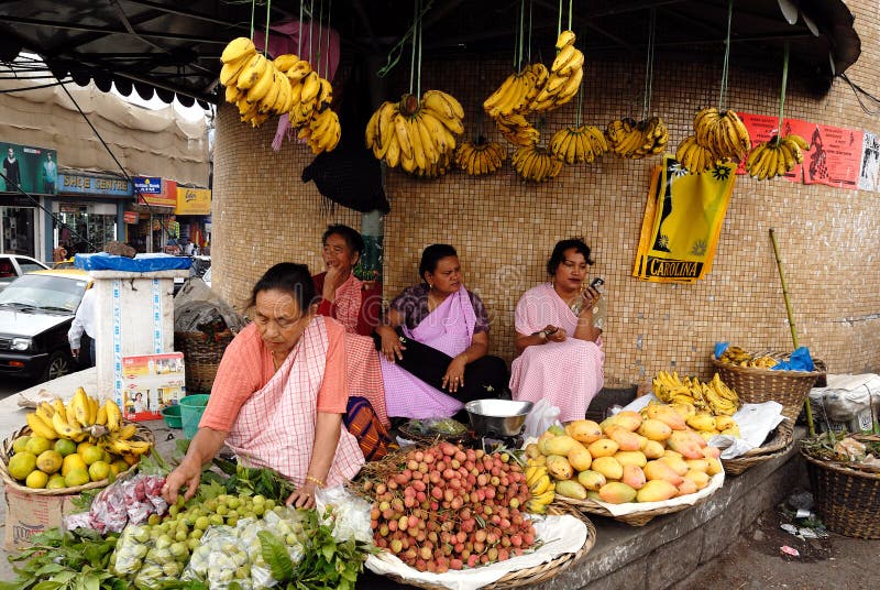 Marché indien photographie éditorial. Image du excursion - 17546612