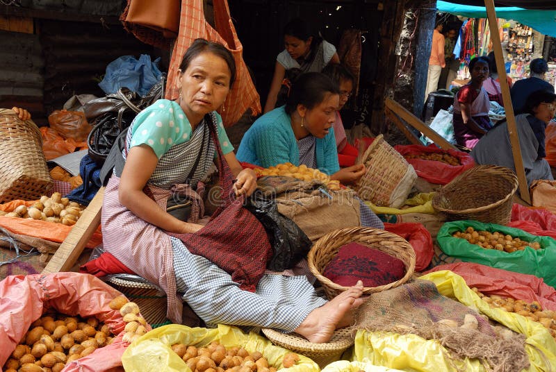 Marché indien photo stock éditorial. Image du produit - 16855888