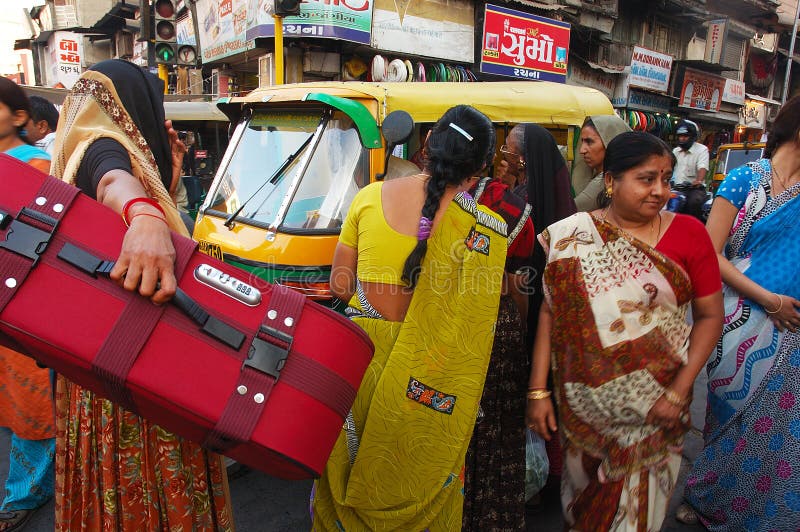 Marché indien photographie éditorial. Image du excursion - 17546612