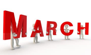 Cartoon March Month Stock Illustrations – 3,787 Cartoon March Month ...