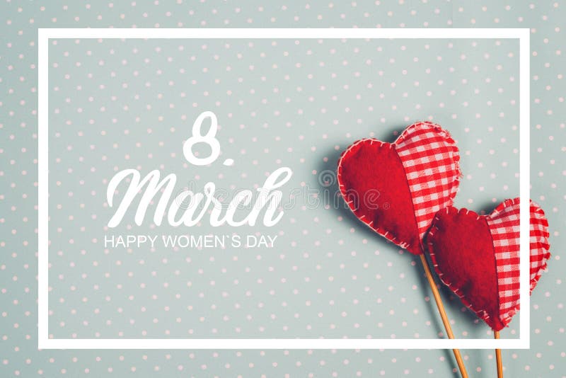 8 March Happy Womens Day. Top View Stock Photo - Image of woman ...