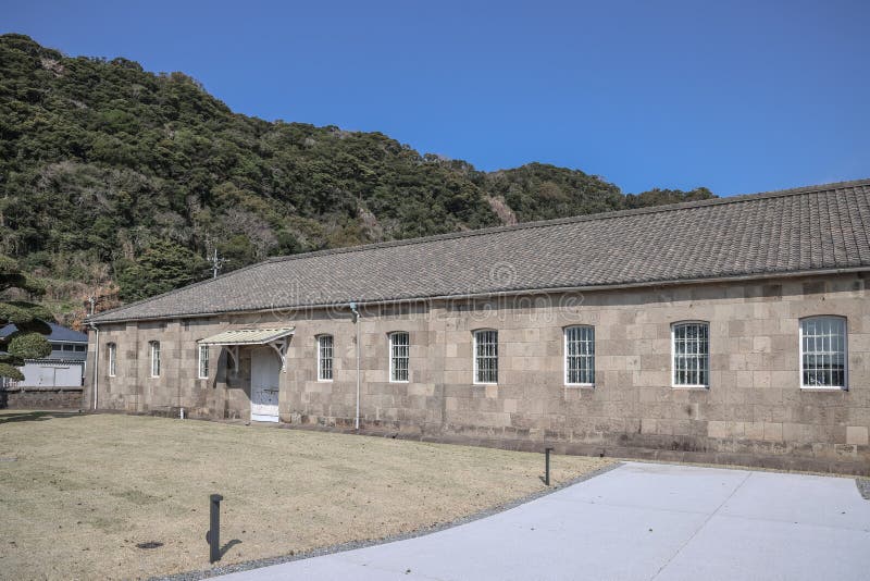 March 23 2025 Historic Stone Building Exterior with Steps and Windows ...
