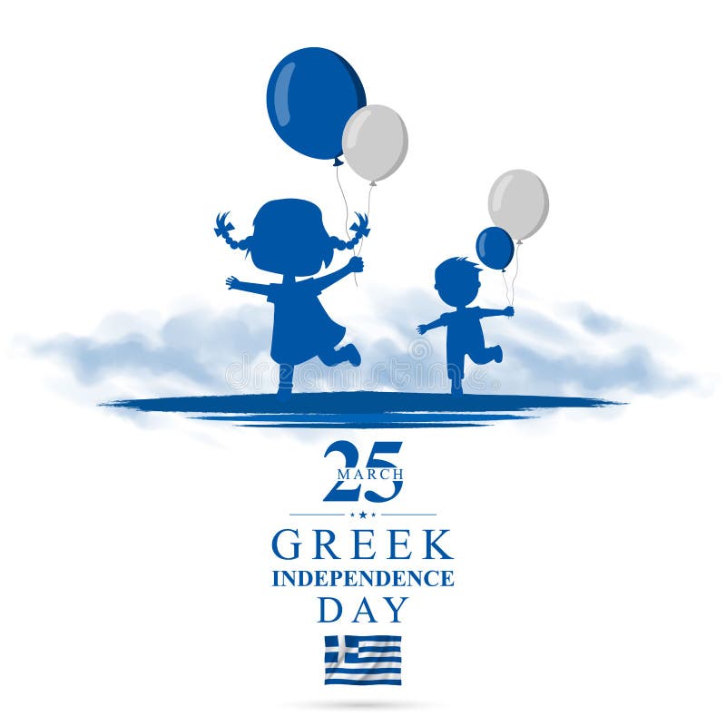 25 March Independence Day of Greece. the Greek Flag. Vector ... 25 March Independence Day of Greece. the Greek Flag. Vector ...