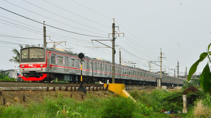 28 March 2025, Indonesian Railways or Commonly Known As KRL Editorial ...