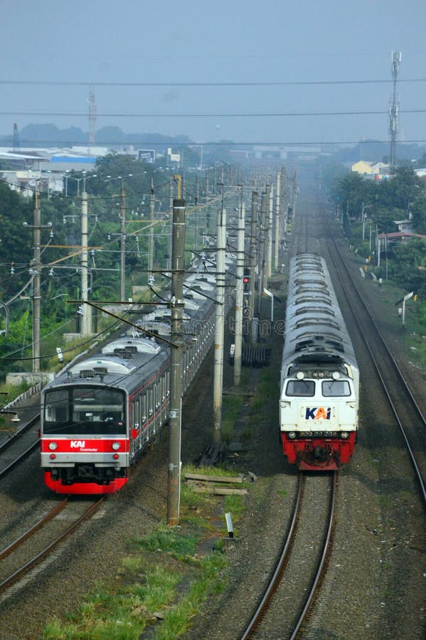 12 March 2025, Indonesian Railways or Commonly Known As KRL Editorial ...