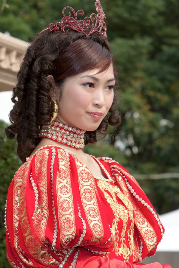 13 March 2008 the Model at Flower Show at Hong Kong Editorial Image ...