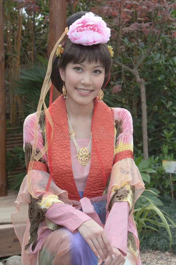 13 March 2008 the Model at Flower Show at Hong Kong Editorial Image ...