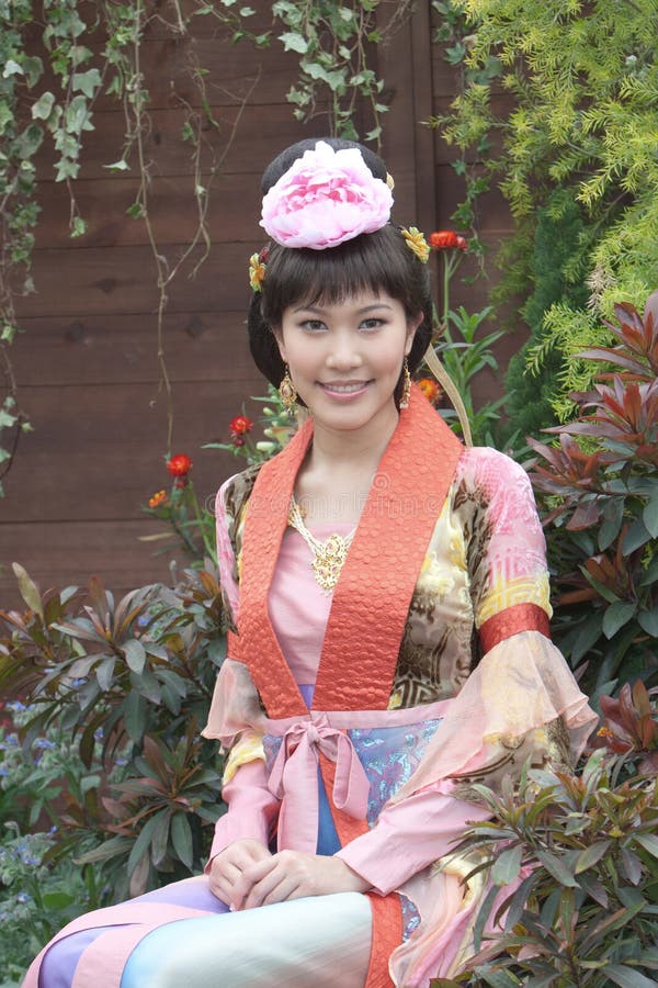 13 March 2008 the Model at Flower Show at Hong Kong Editorial ...