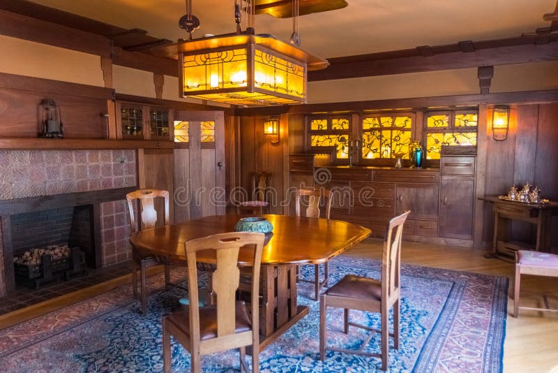 March 15, 2018 Pasadena / CA / USA - Interior View of One of the Rooms ...