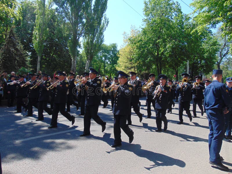 March-past editorial image. Image of march, victory, celebration - 73637385