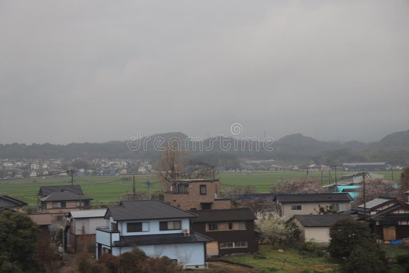 March 27 2025 Scenic Rural Landscape Fields Hills Overcast Sky Stock ...